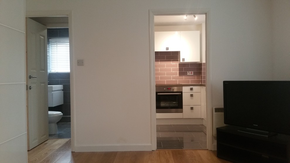 Bedsit Revamp - Contemporary - Living Room - Hertfordshire - by Sai ...