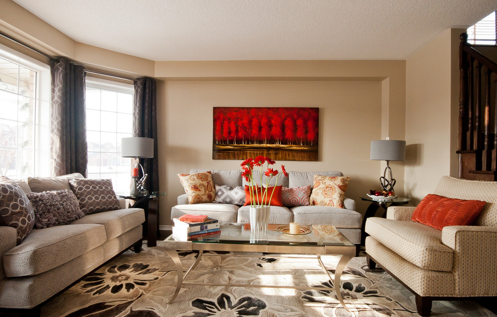 Beeton Living Room - Contemporary - Living Room - Toronto - by Mary ...