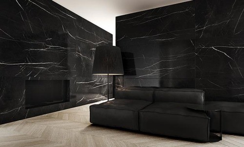 Belgium Black Marble - Modern - Living Room - Sydney - by Euro Natural ...