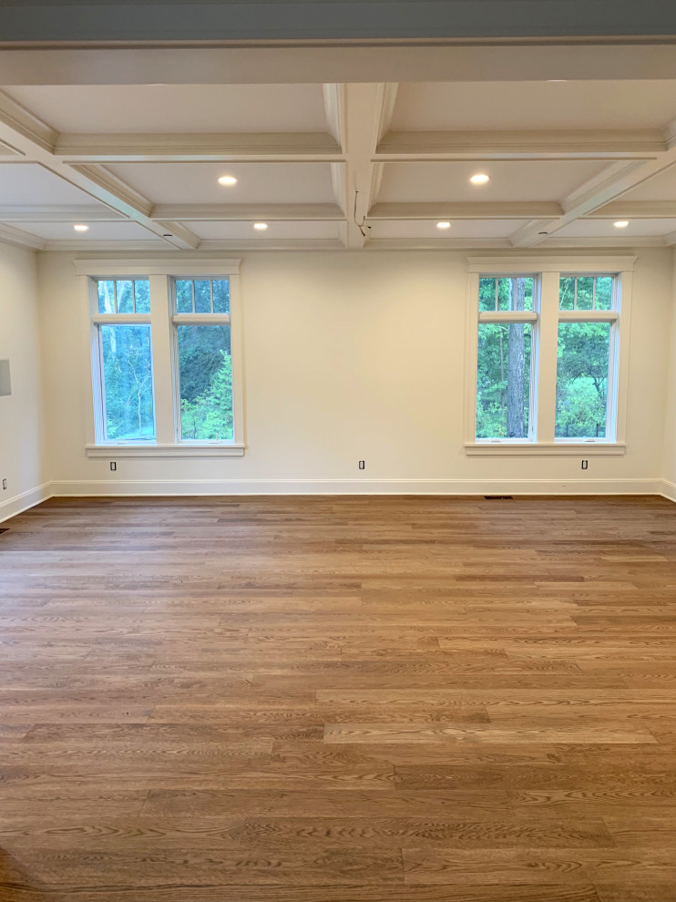 BELLE TERRE: 6" SELECT WHITE OAK INSTALLED & FINISHED W/ CUSTOM STAIN ...