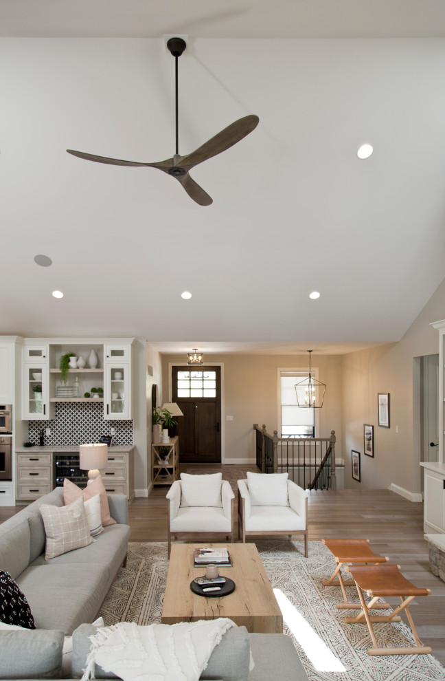 Benchmark Homes Custom Build in Town & Country - Transitional - Living ...