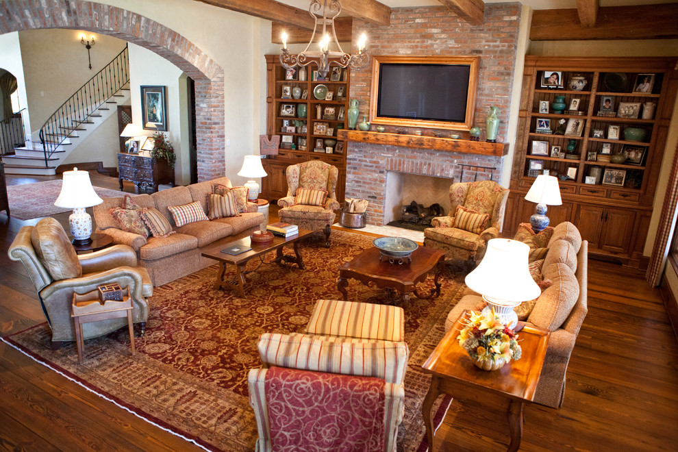 Bentwater Home - Traditional - Living Room - Houston - by Mark W. Todd ...