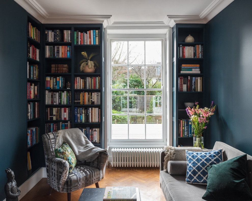 Bespoke bookcases & wall panelling - Living Room - London - by Neil ...