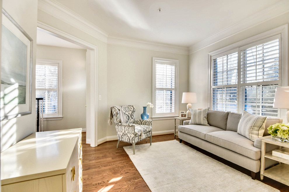 Bethesda, Home Staging - Transitional - Living Room - DC Metro - by ...