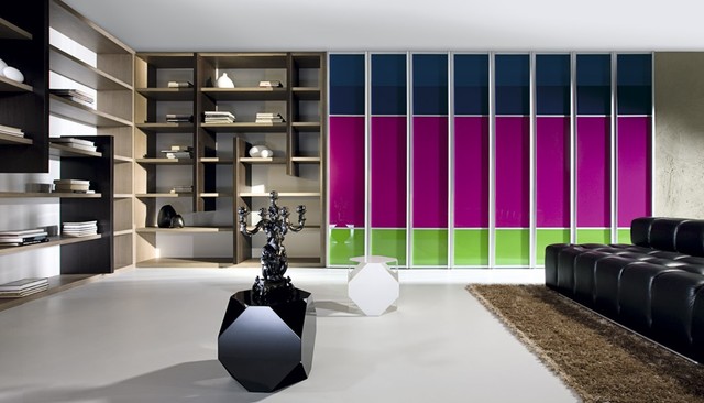 Bifold movable doors - Living Room - Montreal - by Glenn Robertson ...