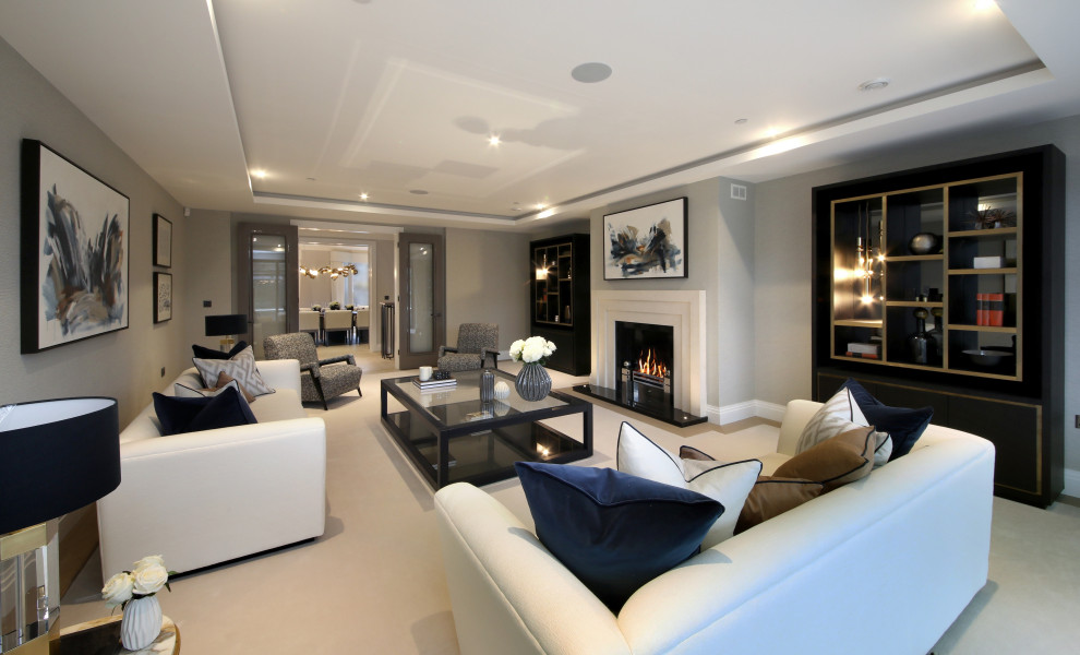 Bishops Row Formal Reception Room - Modern - Living Room - London - by ...
