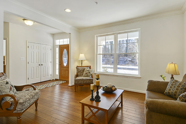 Blair Model - Country - Living Room - Baltimore - by Baldwin Homes, Inc ...
