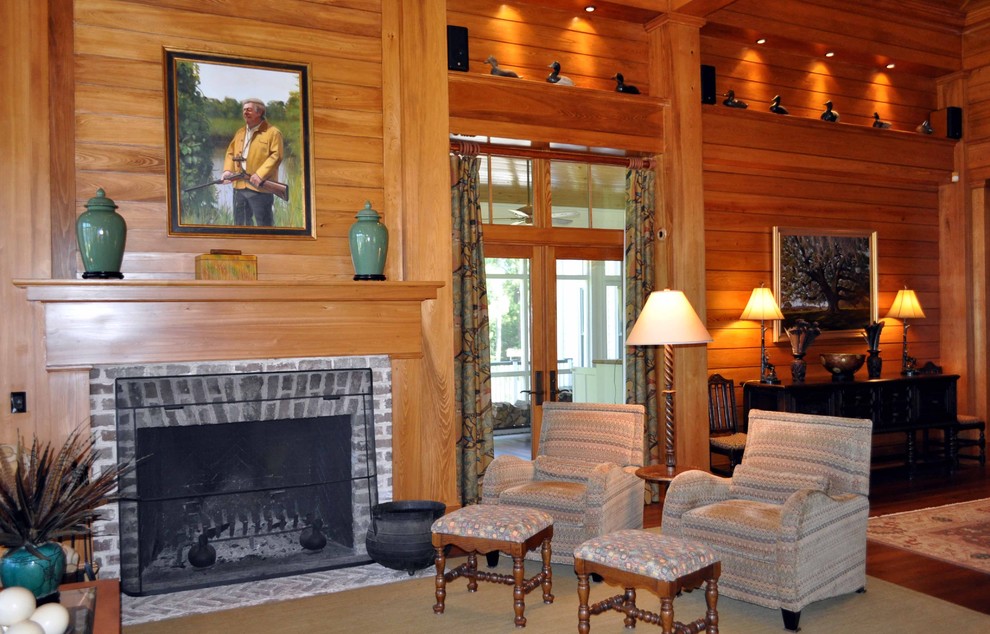 Bluff Plantation - Traditional - Living Room - Atlanta - by Frederick ...