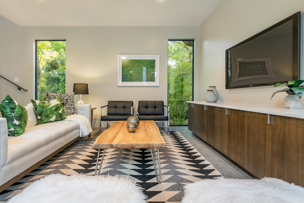 Bonham Ter Unit B - Modern - Living Room - Austin - by Elite Austin | Houzz