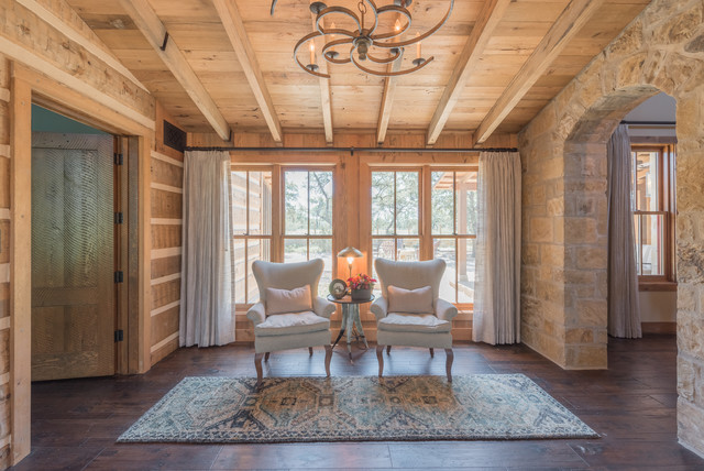Boot Ranch Custom Home - Rustic - Living Room - Austin - by Centurion ...