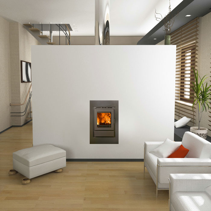 Boru Wood Burning Stove - Modern - Wohnbereich - Essex - von Fireplace ...