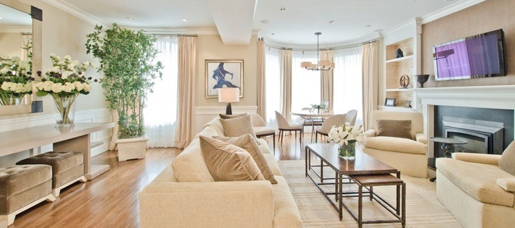 Boston Brownstone - Eclectic - Living Room - Boston - by Interior ...