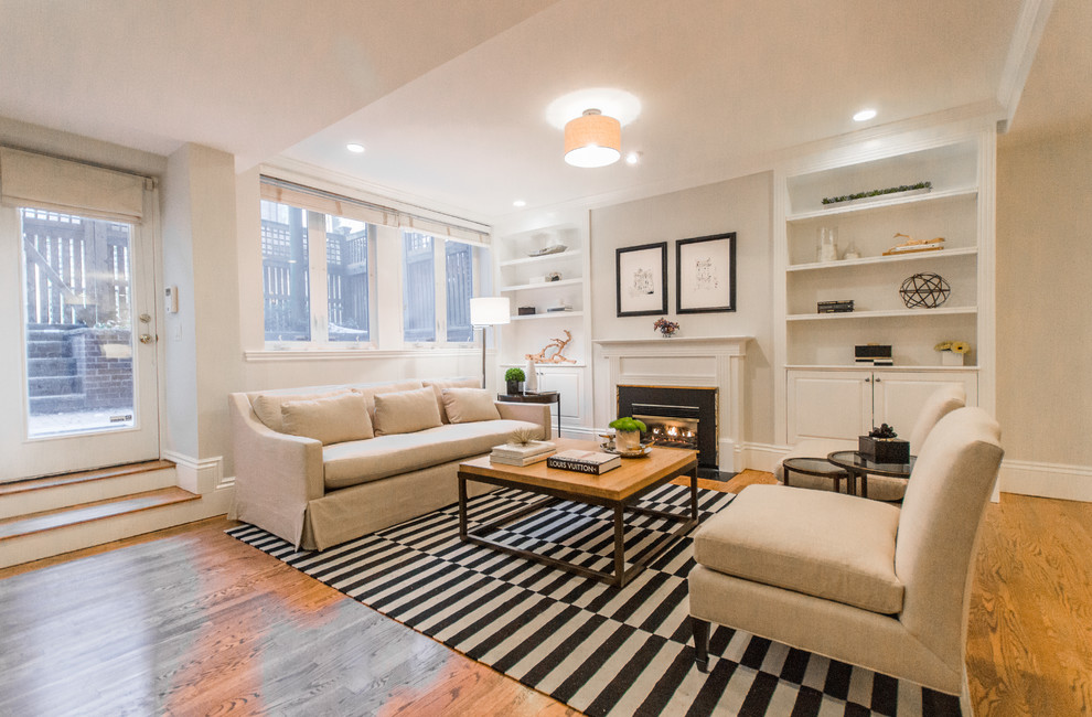 Boston Living Room - Traditional - Living Room - Boston - by Boston ...