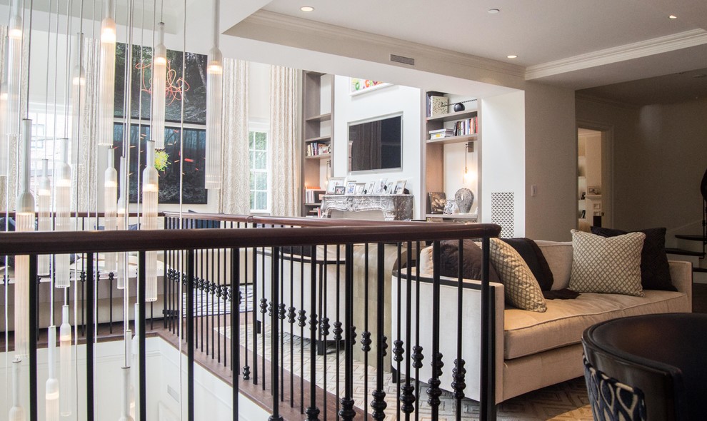 Boston Townhouse - Transitional - Living Room - Boston - by Lim Design ...