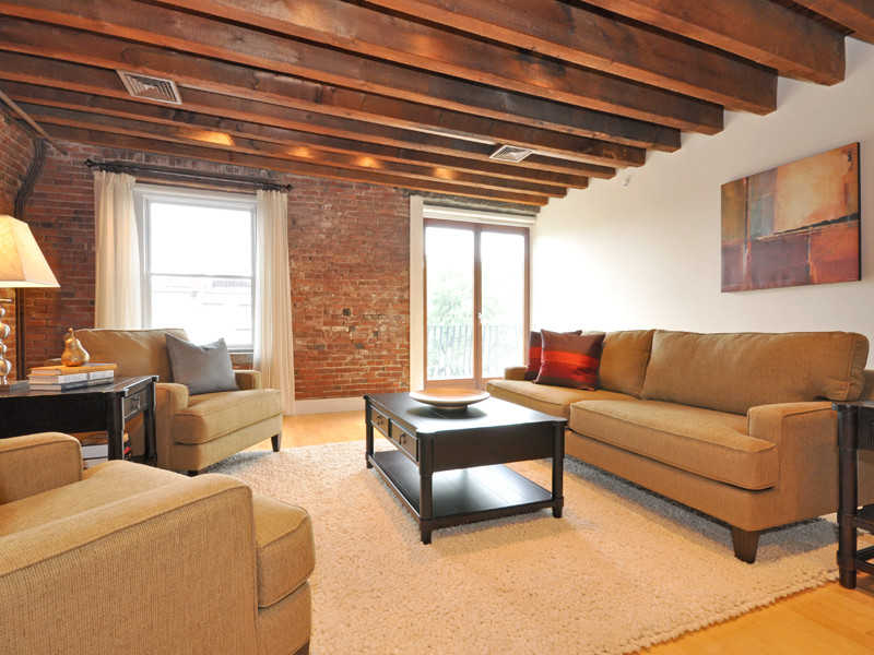 Boston Waterfront - Eclectic - Living Room - Boston - by Chrissis ...