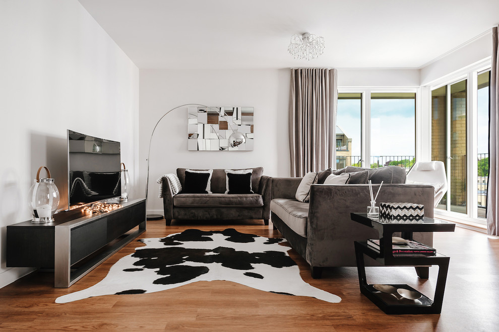 Boutique Hotel Style Apartment - Contemporary - Living Room ...
