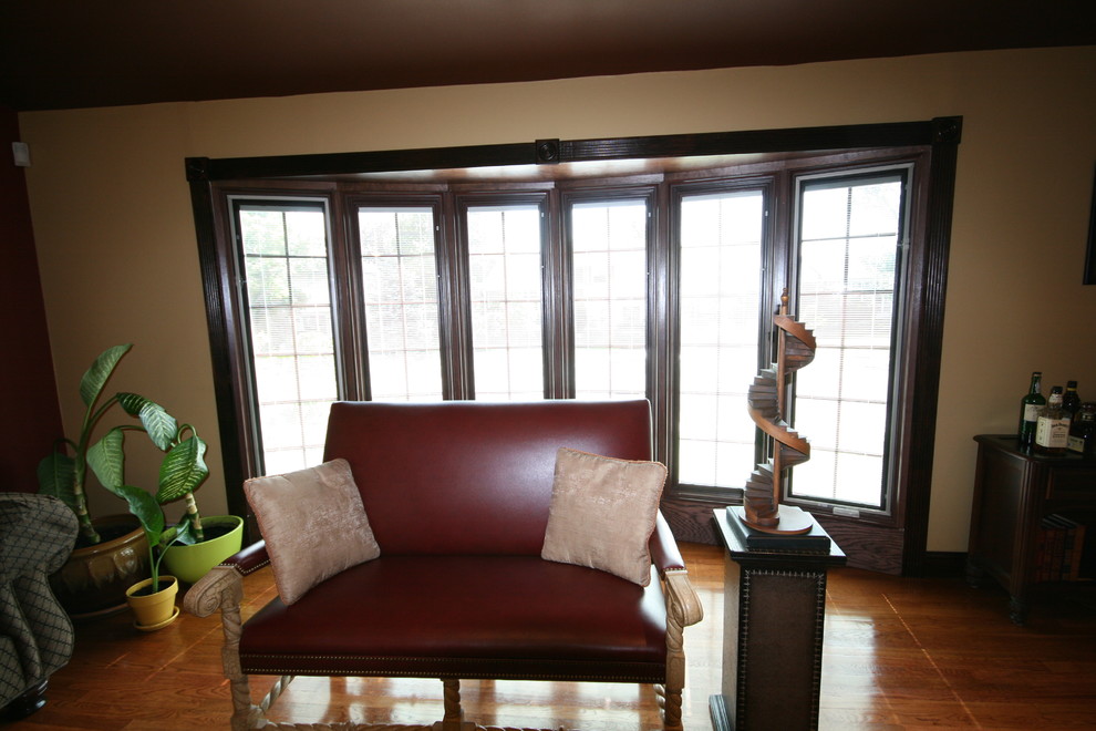 Bow Window Wow! - Traditional - Living Room - New York - by Alure Home ...
