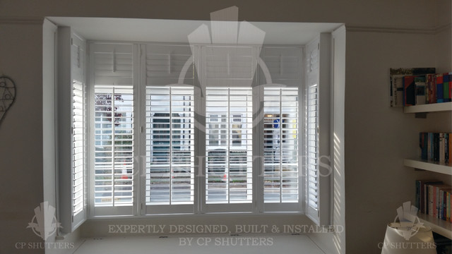 Box Bay Window Shutter, Romford, Essex - Traditional - Living Room ...