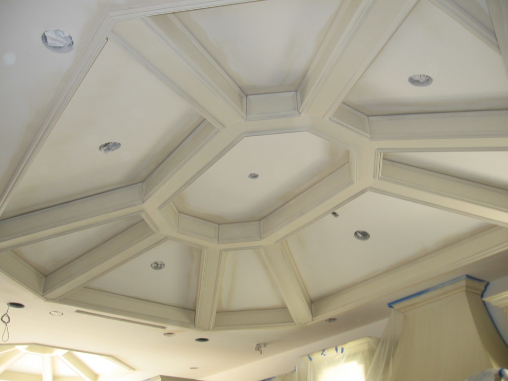 Box Beam Ceilings - Living Room - Miami - by JM Custom Woodworking Inc ...