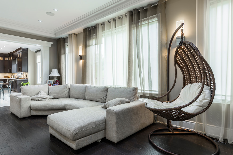 Brampton Interior Design - Transitional - Living Room - Other - by ...
