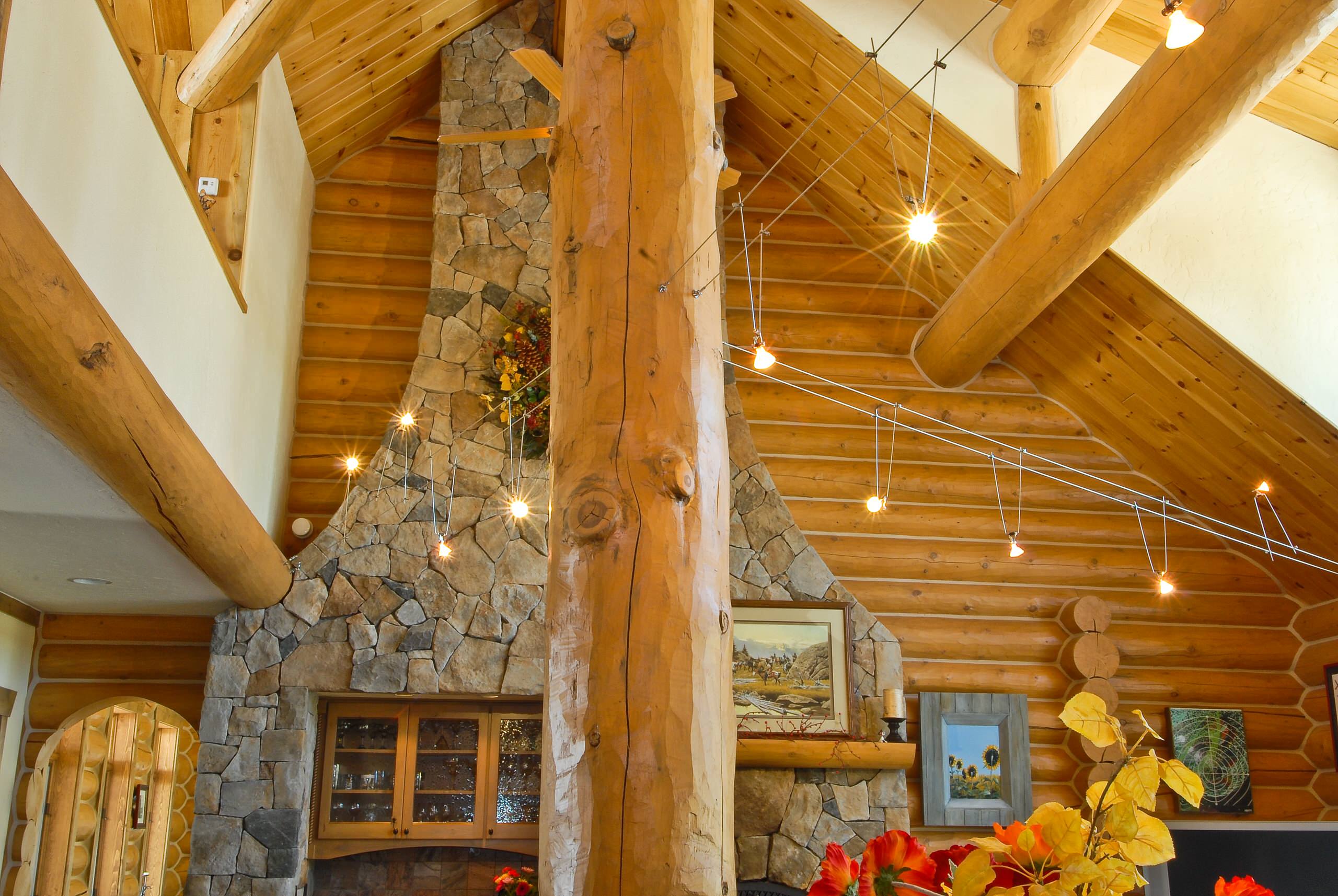 Peeled Log Home This Is A MUST HAVE For Your New Log Home!