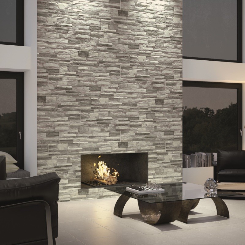 Brick Lava Feature Wall Tiles - Direct Tile Warehouse - £12.49 per sq m ...