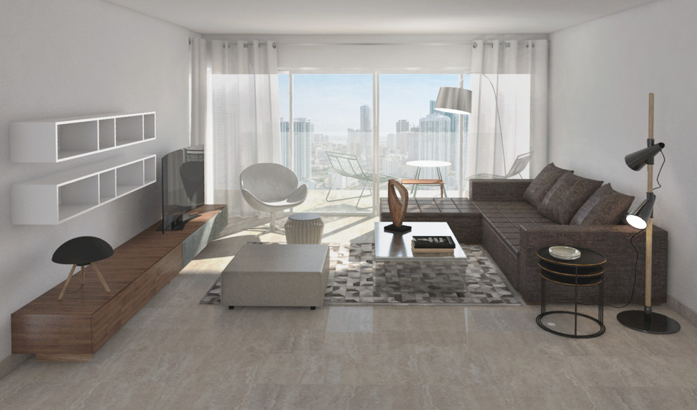 Brickell City Center - Modern - Living Room - Miami - by BoConcept Miami | Houzz