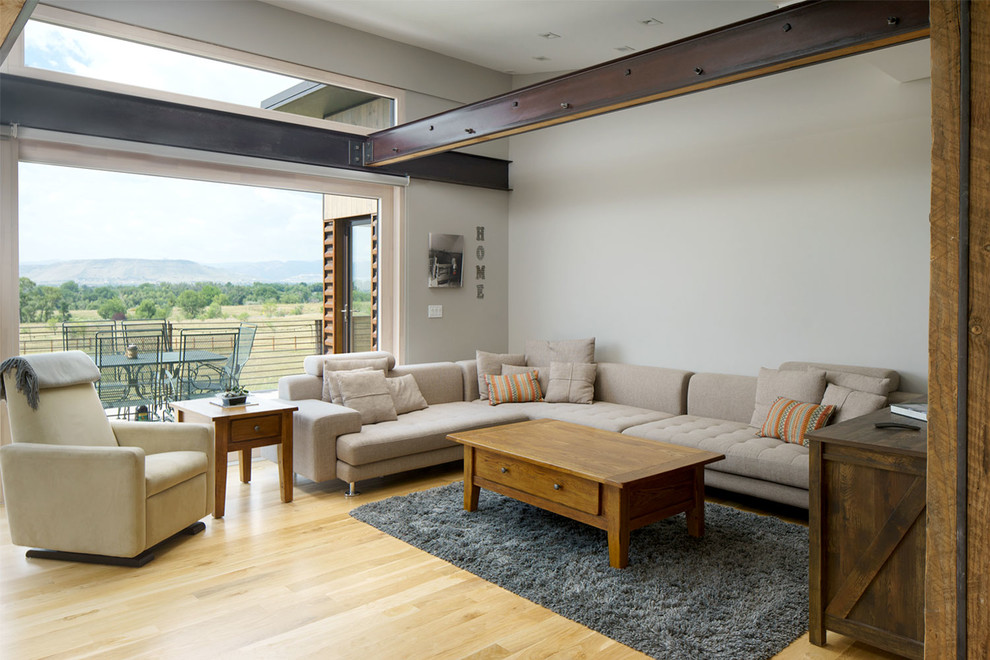 Bridgetest Residence - Modern - Living Room - Denver - by Skyhook ...