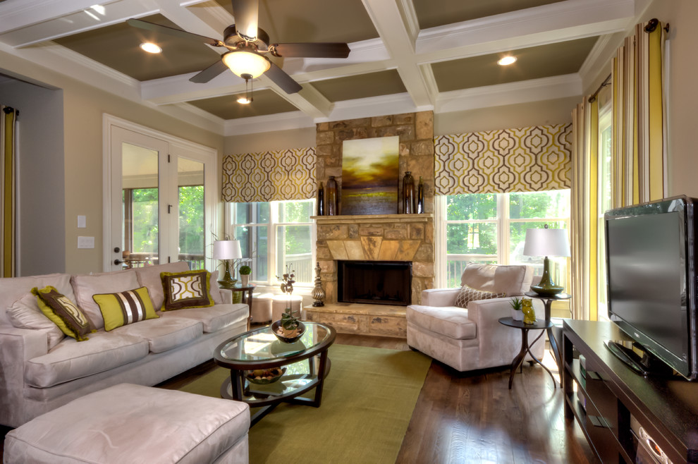 Brock Built Details - Traditional - Living Room - Atlanta - by Brock ...