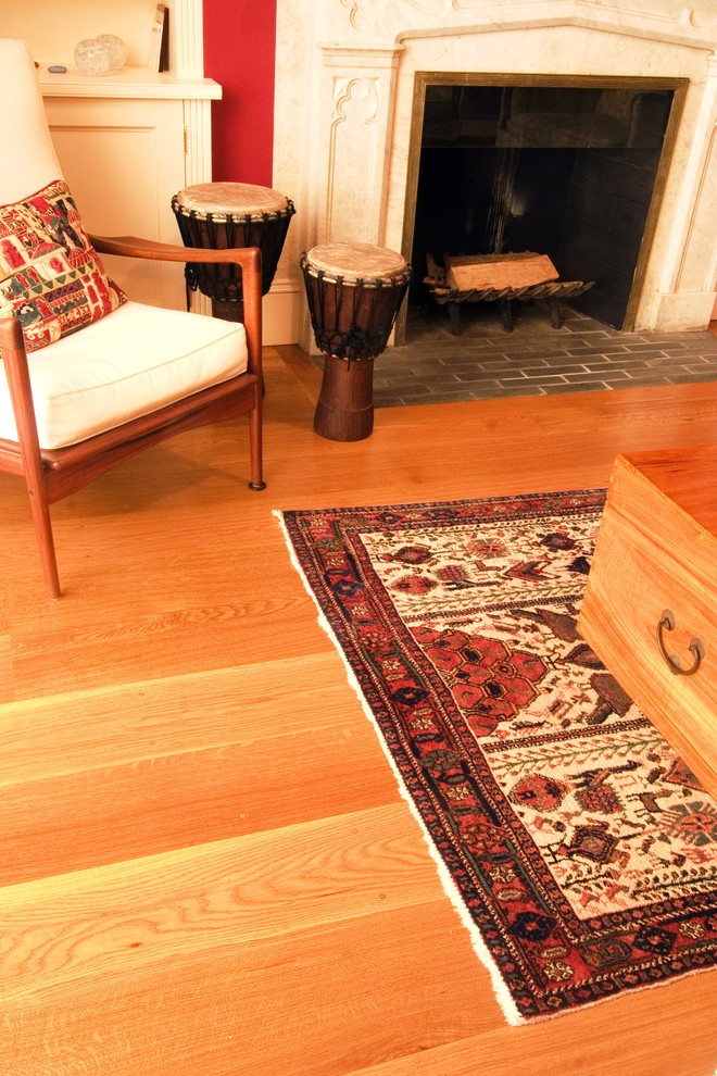 Brooklyn Brownstone Wood Floors - Traditional - Living Room - New York ...