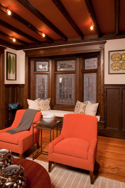 Brownstone Living Room - Philadelphia PA - Transitional - Living Room ...