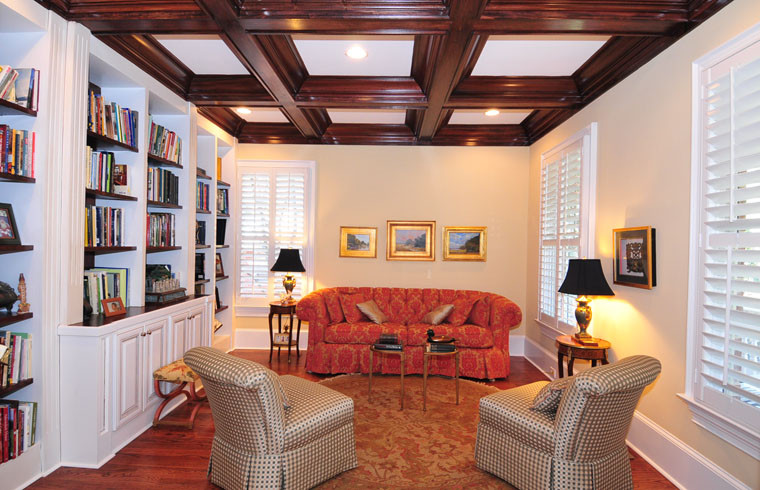 Buckhead Low Country Recreation - Traditional - Living Room - Atlanta ...