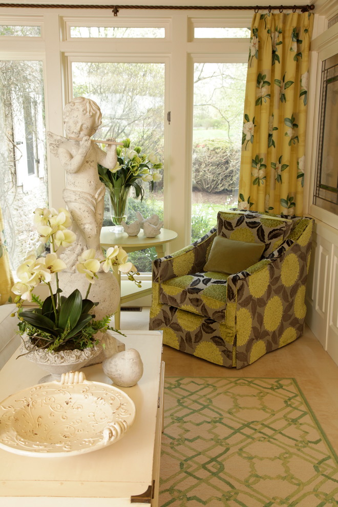 Bucks County Designer House Morning Room - Traditional - Living Room ...