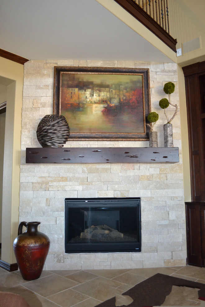 Buff Ledgestone - Living Room - Houston - by Legends Architectural ...