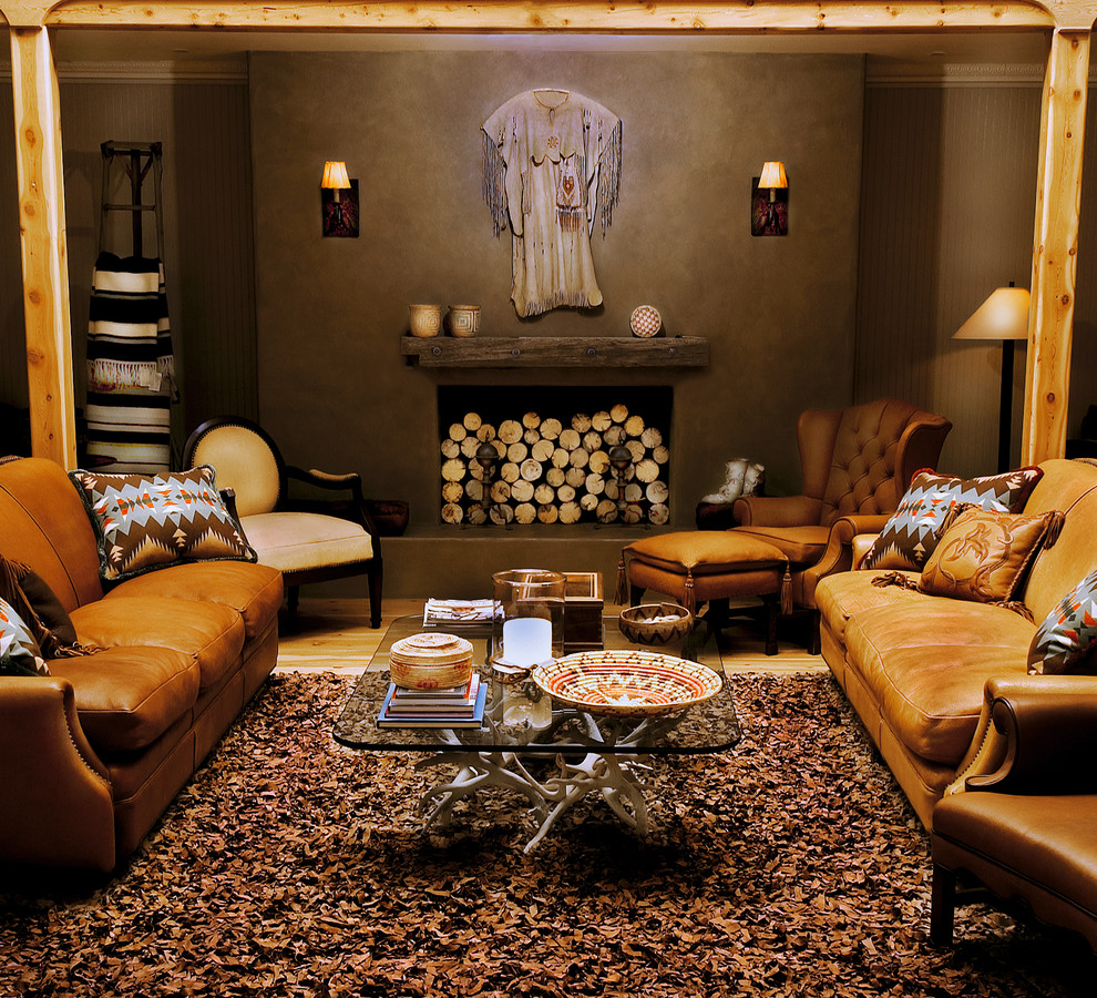 Buffalo Leather Furnishings - Eclectic - Living Room - Phoenix - by ...