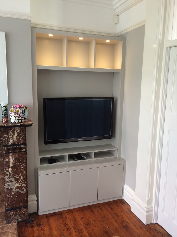 Built In Alcoves In Leigh On Sea - Contemporary - Living Room - Essex ...