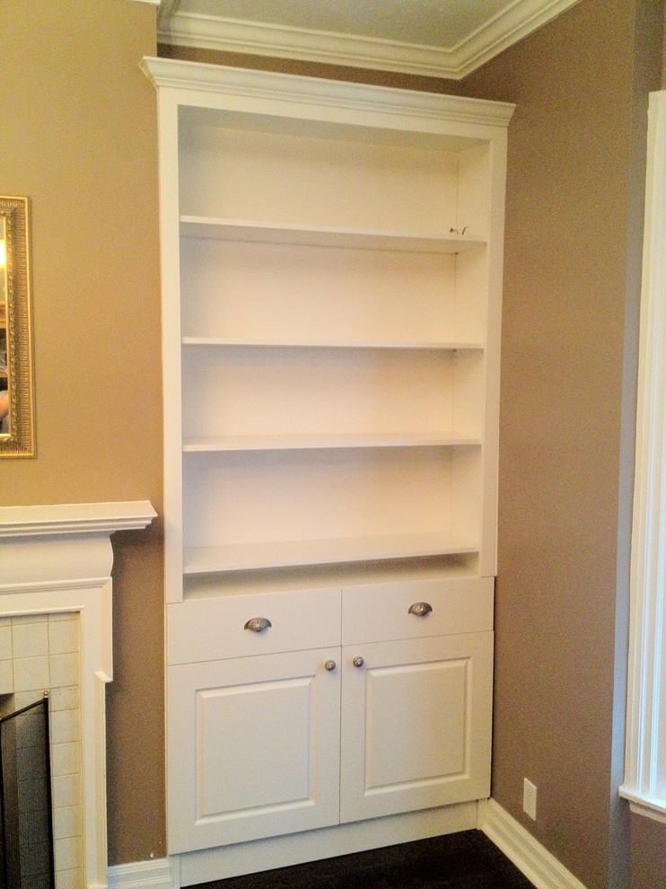 Built in cabinets - Traditional - Living Room - Toronto - by Studio ...