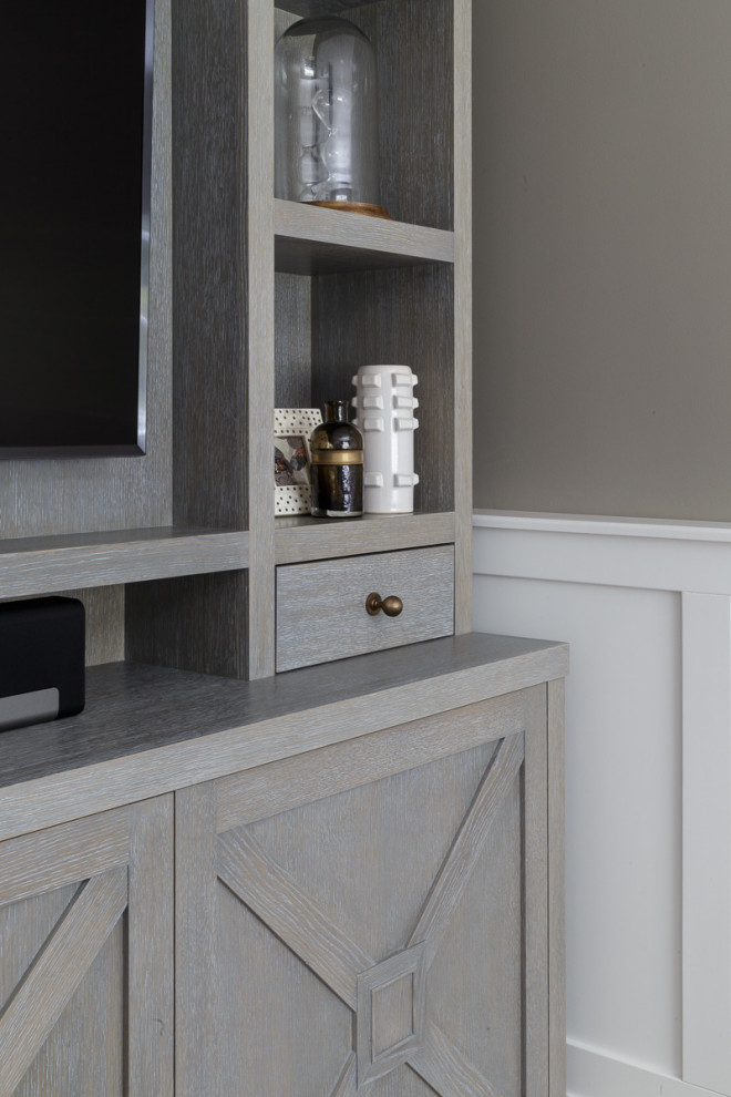 Built-In Entertainment Center - Modern - Living Room - San Francisco ...