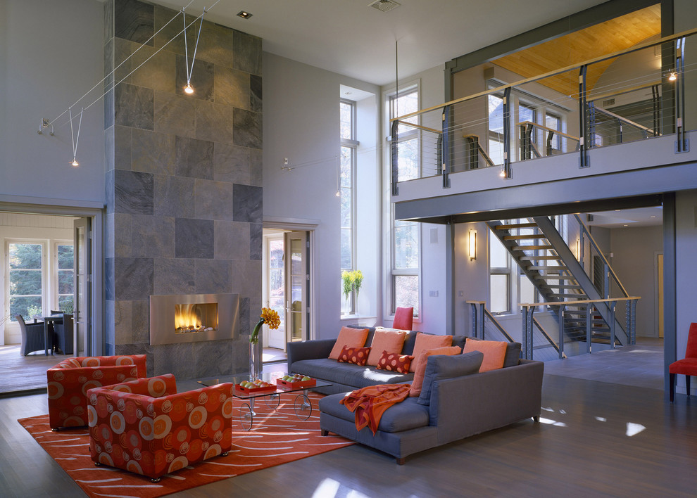 Contemporary Living Room - Contemporary - Living Room - Boston | Houzz