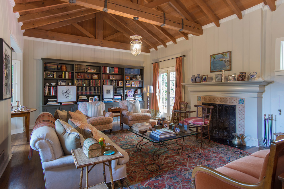 California/ Spanish Ranch - Traditional - Living Room - Los Angeles ...