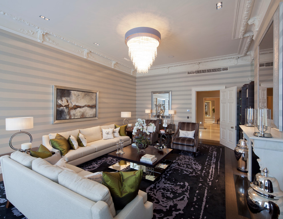 Cambridge Gate - Contemporary - Living Room - London - by Eileen ...