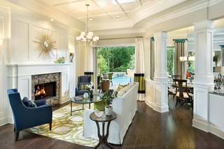 Camden 1212 - Traditional - Living Room - Charlotte - by Arthur ...