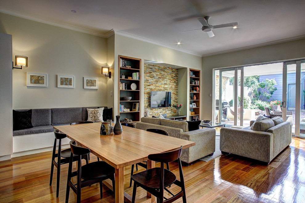 Canning St, North Melbourne - Transitional - Living Room - Melbourne ...