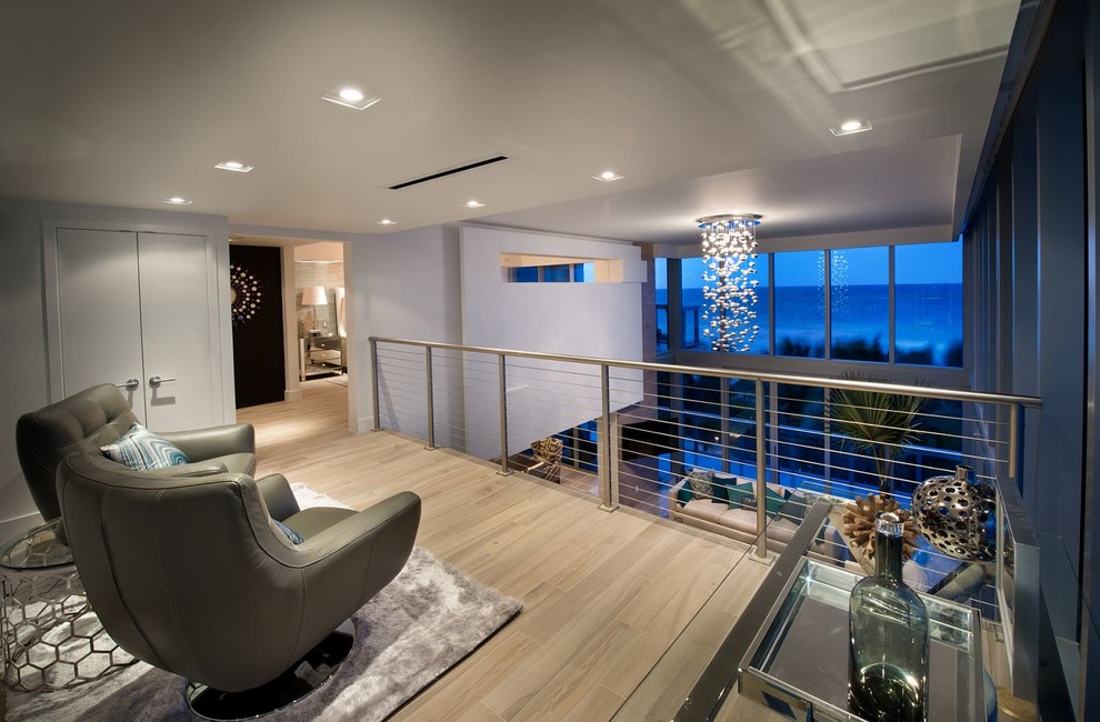 Canyon Ranch Miami Beach Town House Condo - Contemporary - Living Room ...