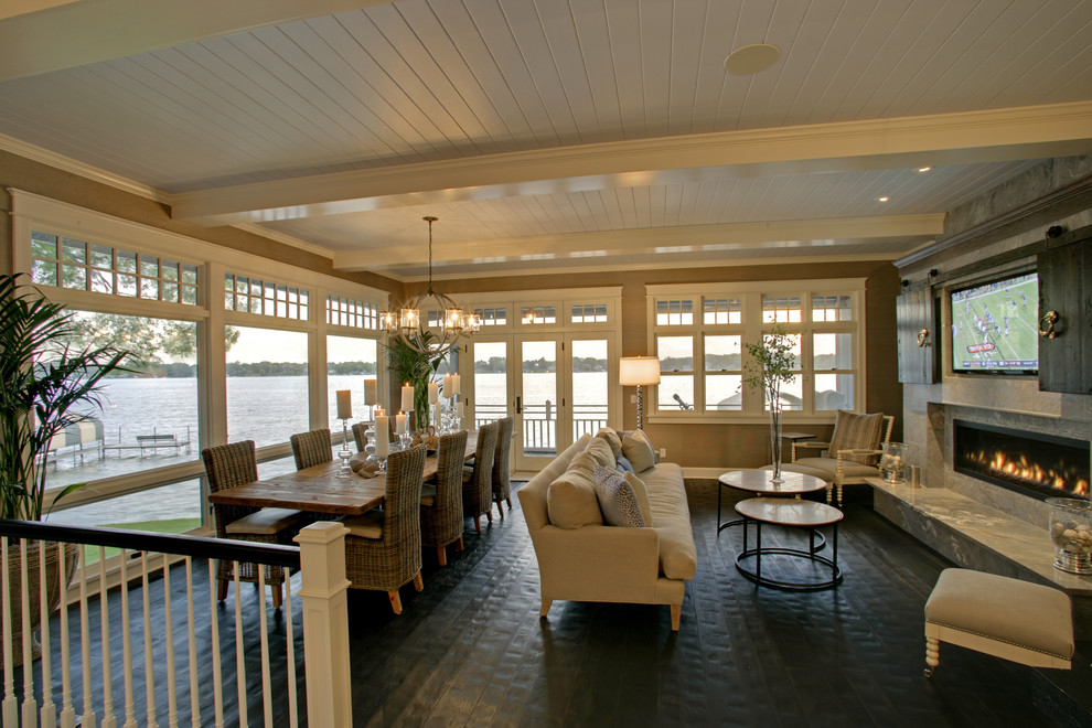Cape Cod Living - Classique - Salon - Minneapolis - par Brickhouse ...
