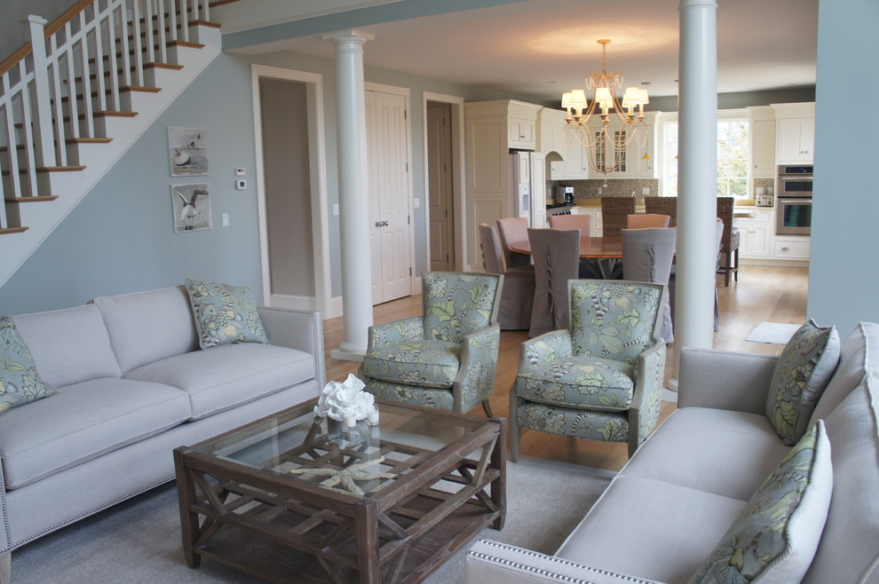 Cape Cod - Traditional - Living Room - Boston - by LME Designs | Houzz
