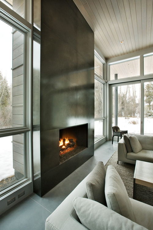 54+ Modern Fireplace ( GORGEOUS LOOK ) Stylish Fireplace Designs