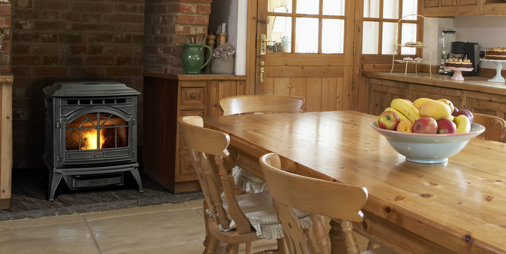 Castile Pellet Stove - Contemporary - Living Room - Seattle - by Quadra-Fire Wood & Pellet ...