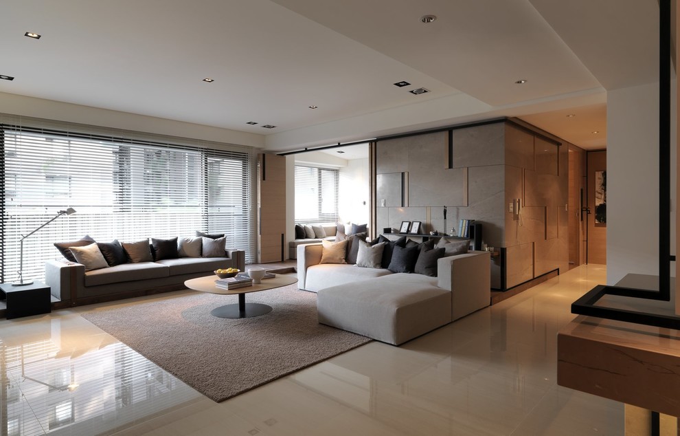 Cavan Suites Condo Design by SpaceArt - Contemporary Living Room Design ...