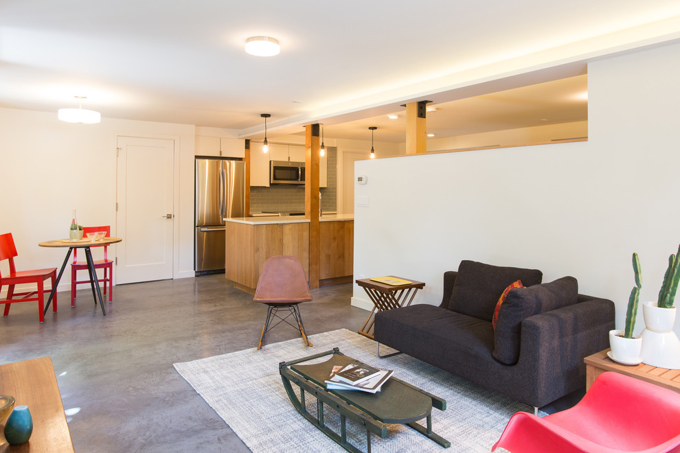 Central District Studio - Contemporary - Living Room - Seattle - by ...